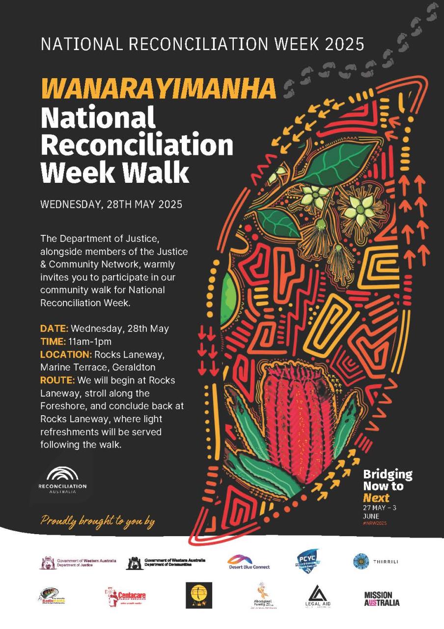 WANARAYIMANHA National Reconciliation Week Walk » City of Greater Geraldton