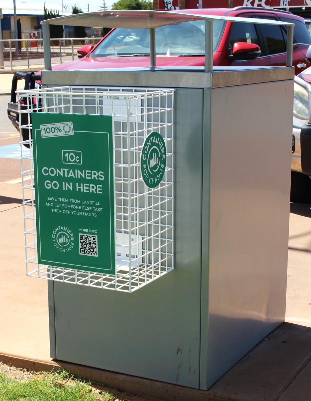 News Story - City trials drink container exchange points on Foreshore ...