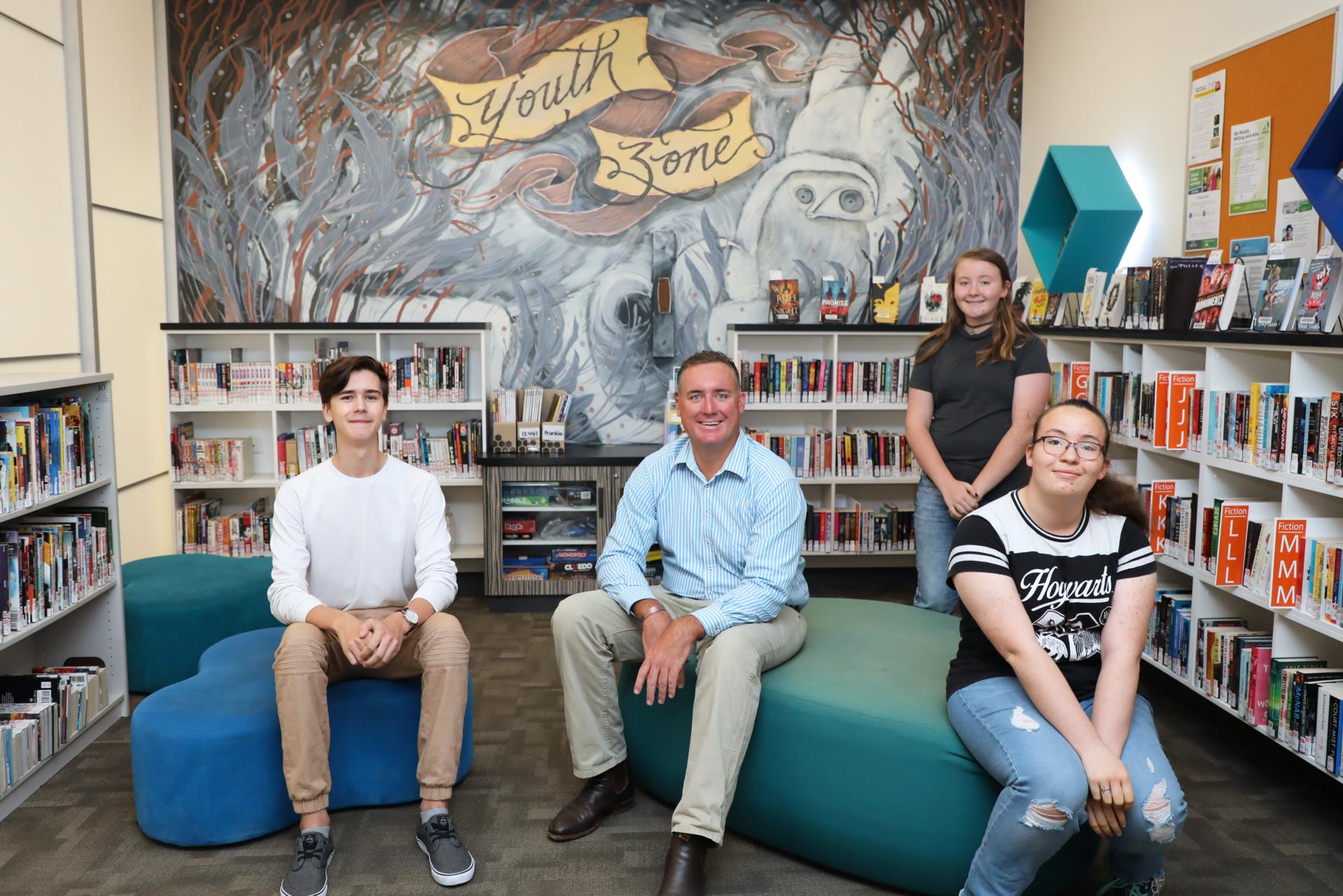 News Story - Youth Zone gets splash of paint » City of Greater Geraldton