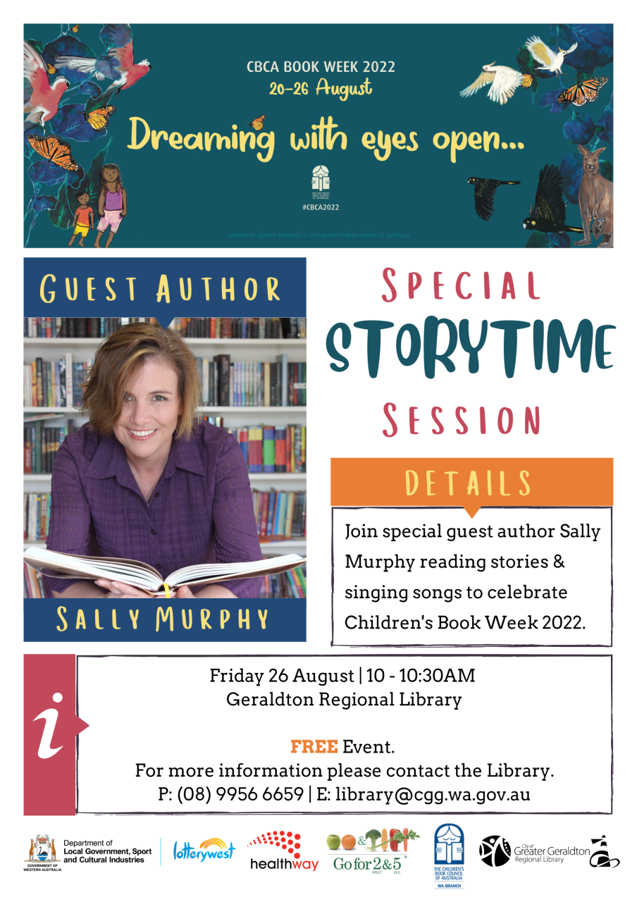 Children's Book Week 2022 Special Story Time with Sally Murphy » City ...