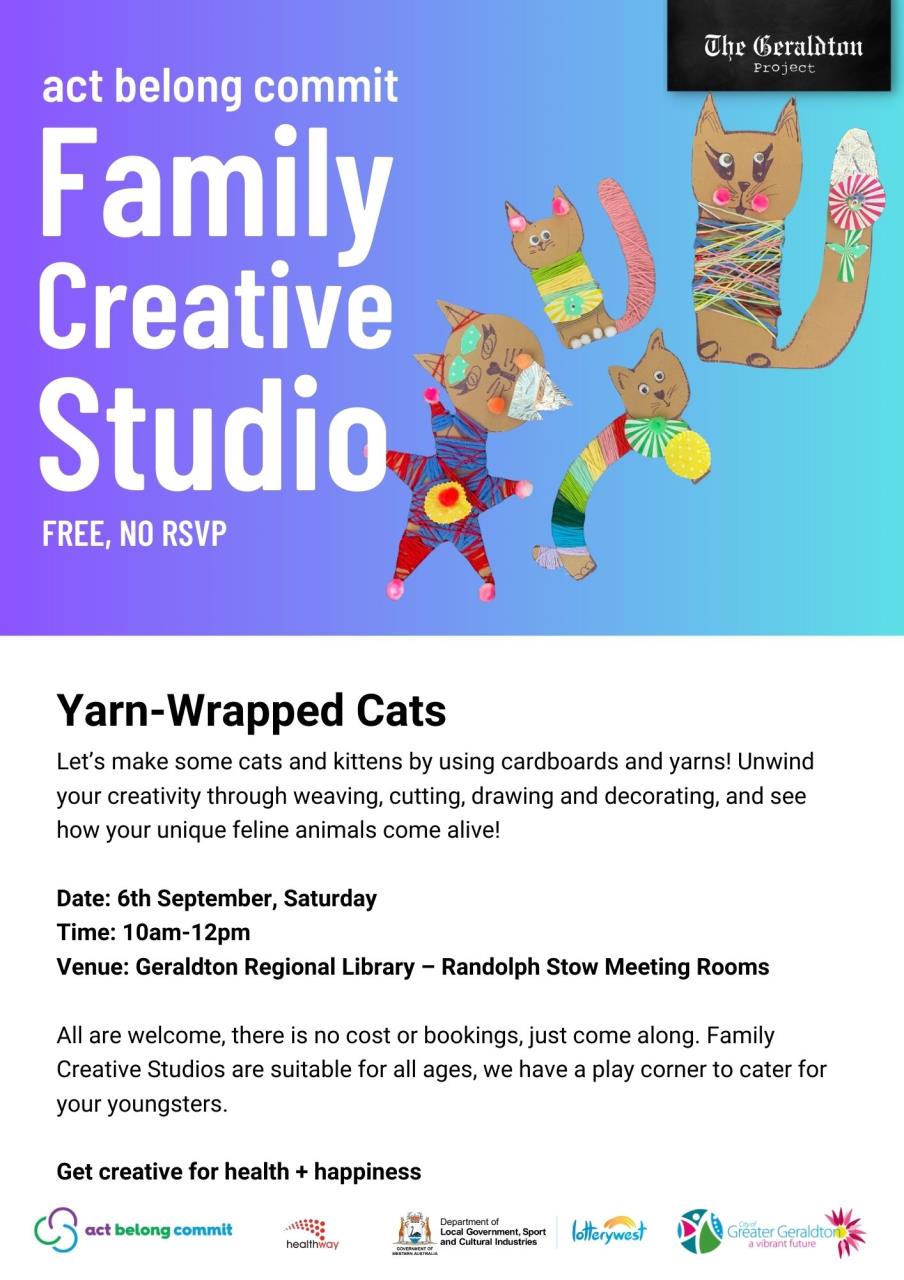 The Geraldton Project - Yarn-Wrapped Cats » City of Greater Geraldton